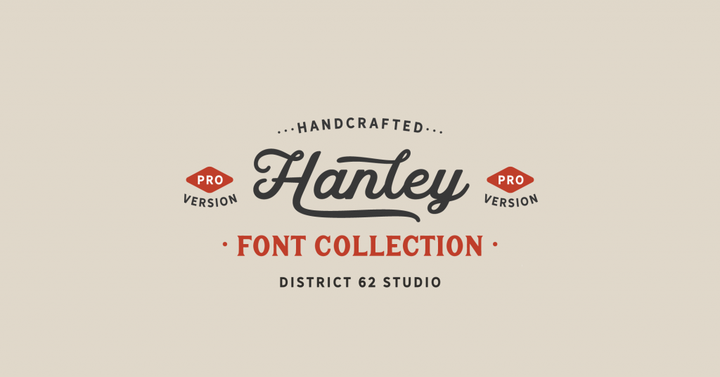 دانلود مجموعه فونت های انگلیسی Hanley Fonts - دیاکوگرافیک