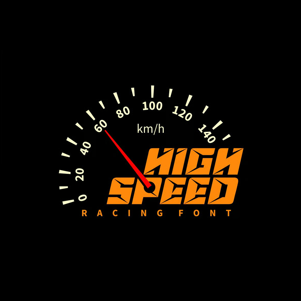 دانلود فونت انگلیسی HAUTE VITESSE Font - دیاکوگرافیک